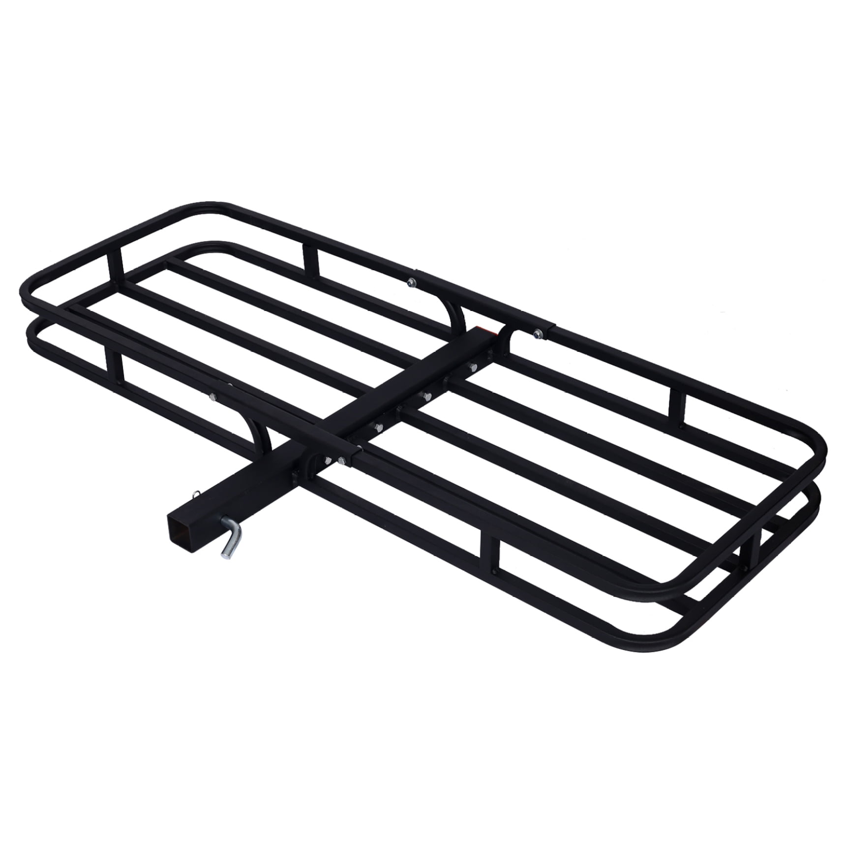 Hitch Mount Cargo Rack - 2 Inch Receiver - Heavy Duty Steel Luggage ...