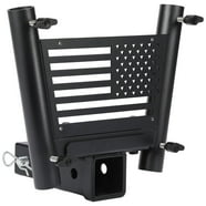 Foldable Hitch Mount 3 Flag Pole Holder Three-Headed flagpole Universal ...