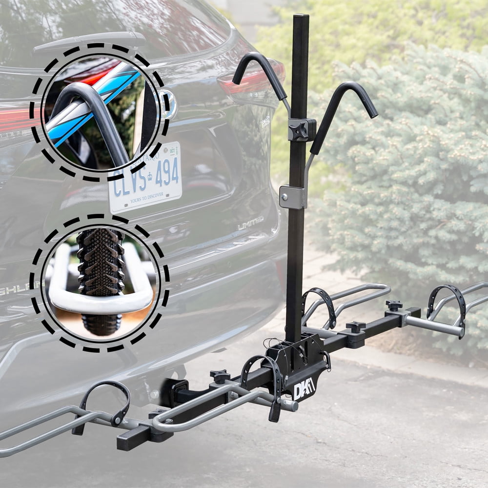 Hitch-Mounted 2-Bike Carrier with 1-1/4 in. Adapter - Walmart.com