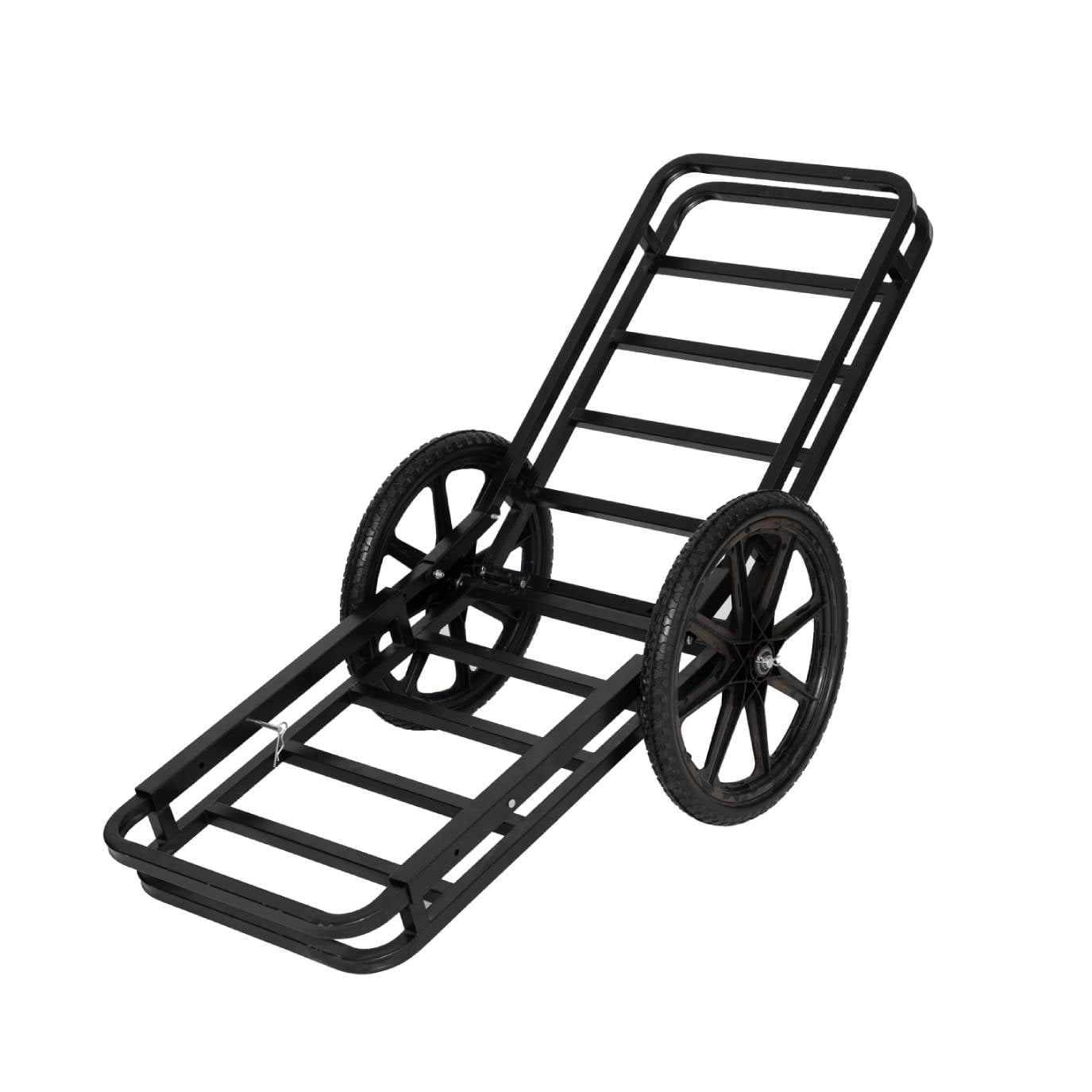 Hitch-Mounted Cargo Carrier and Game Cart, Heavy-Duty Steel Hauler ...