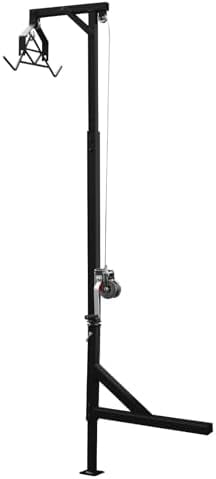 Hitch Mounted Deer Hoist, 600lbs Capacity, 2inch Truck Game Lift With ...