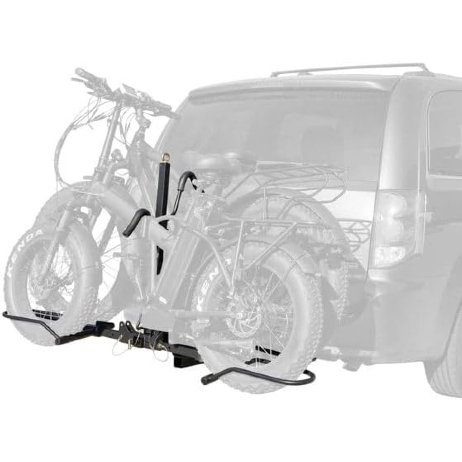 Hitch Platform Rack for E-Bikes and Fat Tire Bikes - 2 Bike - Walmart.com