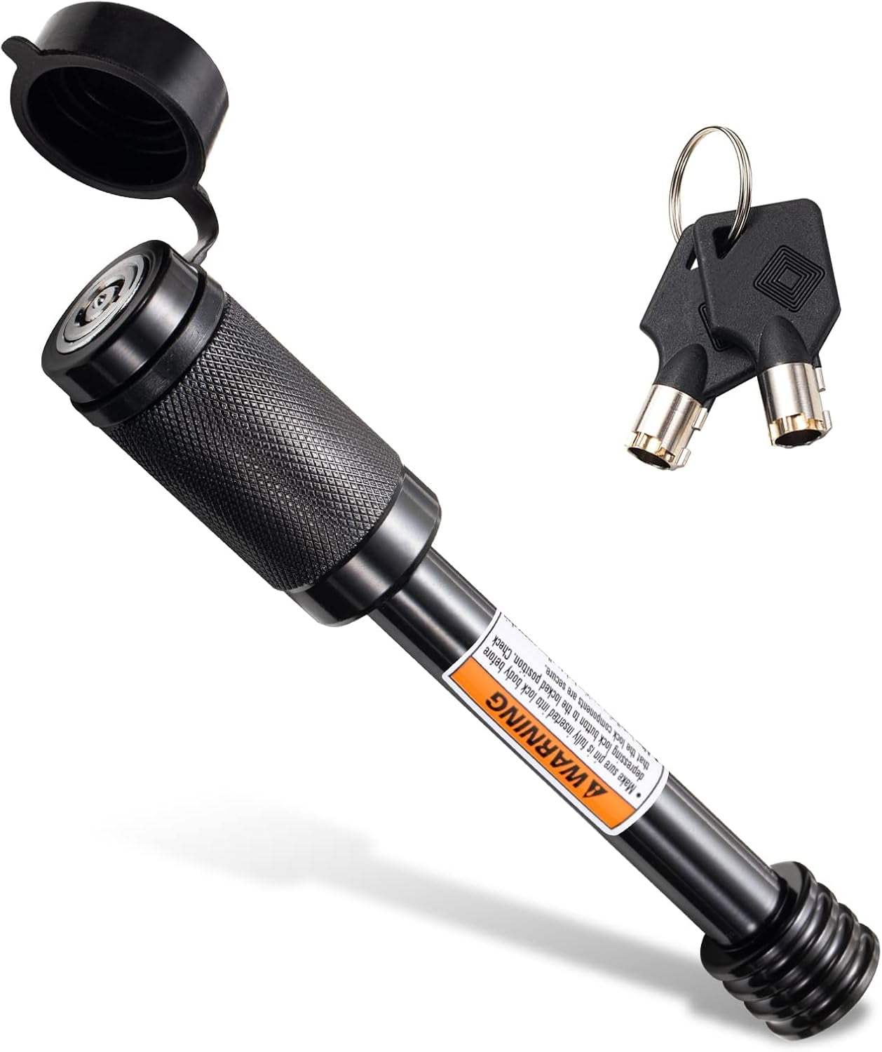 Hitch Receiver Pin Lock, Trailer Receiver Lock with 5/8" Pin for Class III IV 2" and 2-1/2 ...