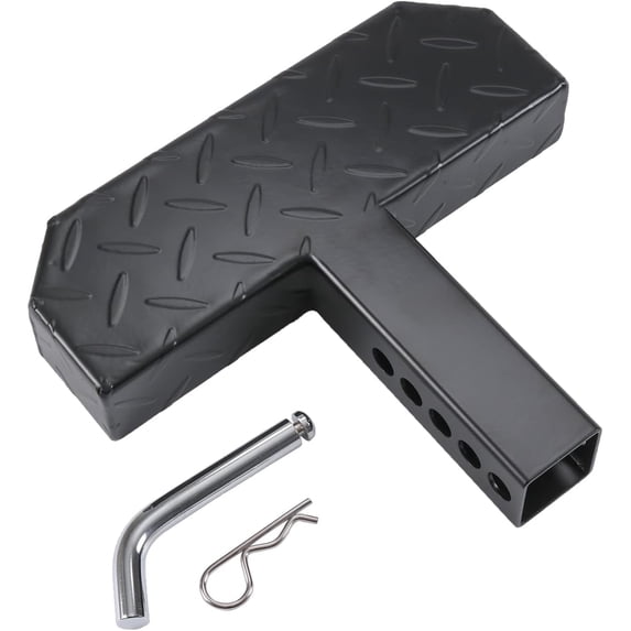 Hitch Step Anti Slip and Rust Towing Bumper Guard for Most Car SUV ...