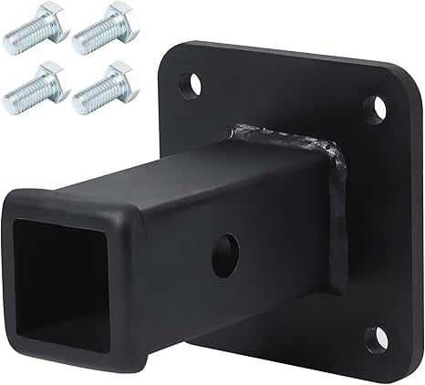 Hitch Wall Mount,2" Bolt-On Receiver Opening Hitch Tube,20,000 LBS ...