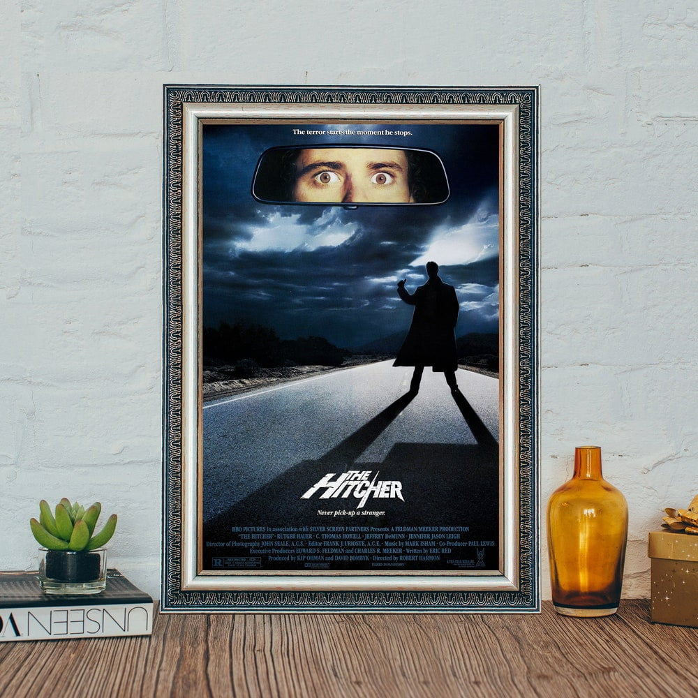 The Hitcher Movie Poster, Classic Movie The Hitcher Poster, Art Photo ...