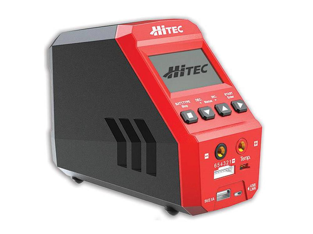 Hitec RCD Rdx1 AC/DC Battery Charger & Discharger with Lipo Balance ...