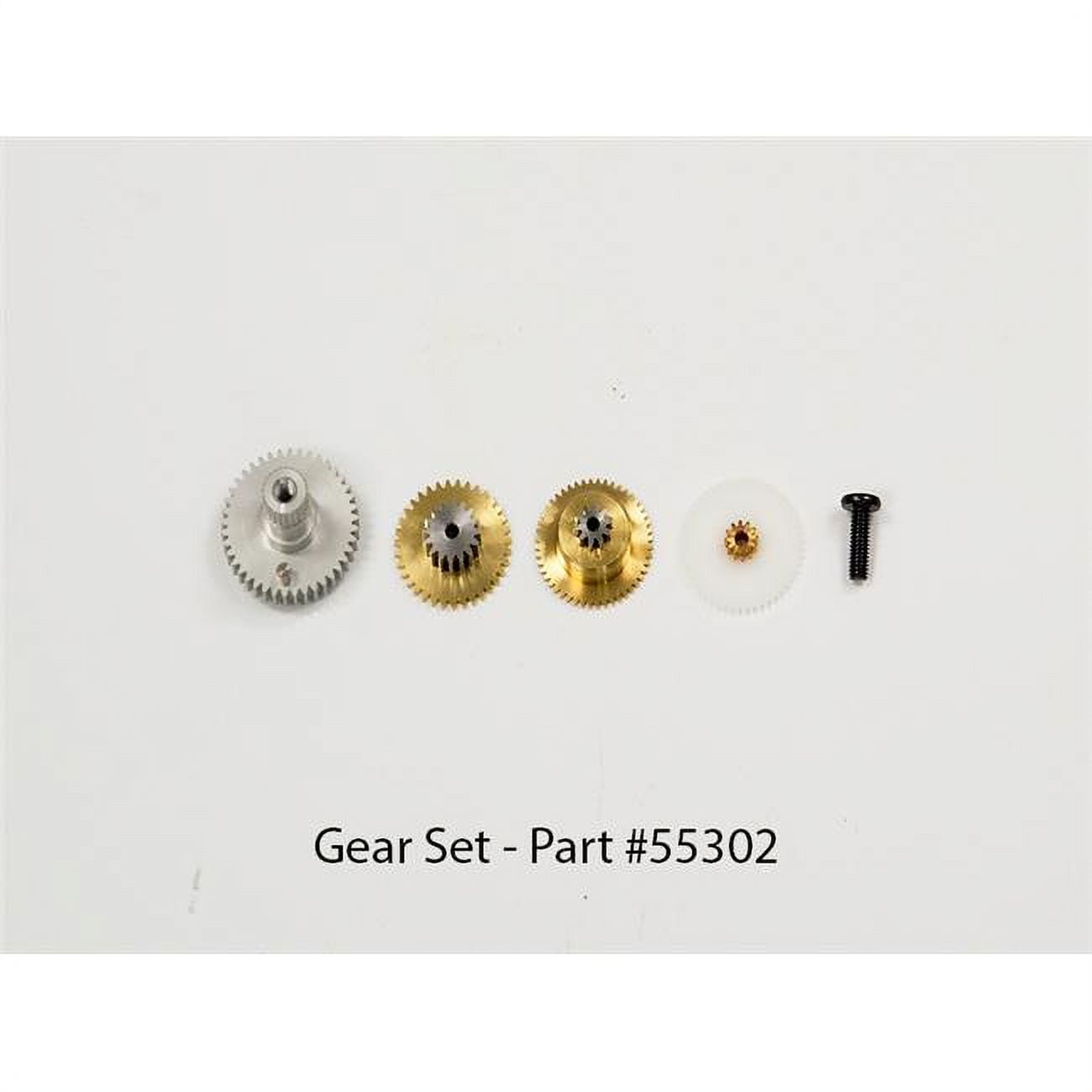 Hitec RCD HRC55302 Metal Gear Set for HS-5625MG, HS-625MG - Walmart.com