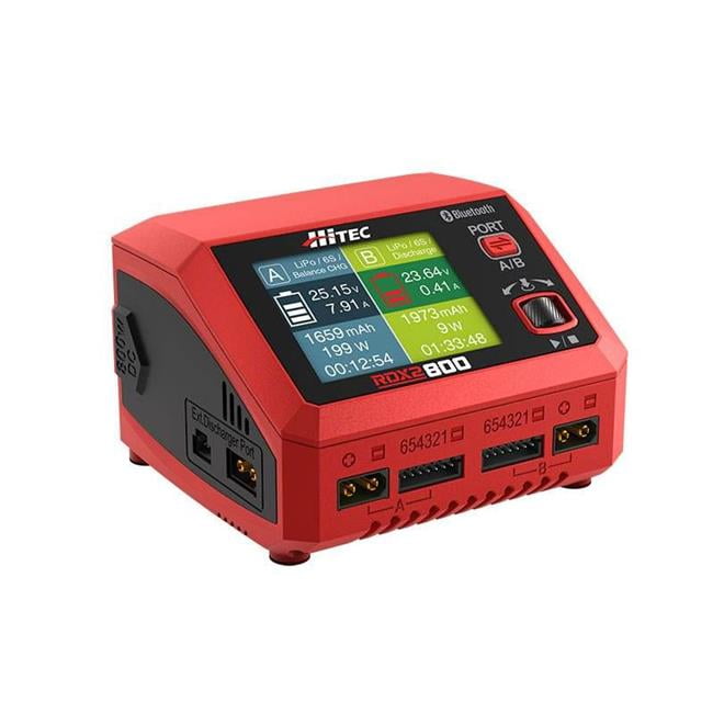 Hitec/RCD 44311 RDX2 800 AC/DC Multi-Function Smart Charger - Walmart.com