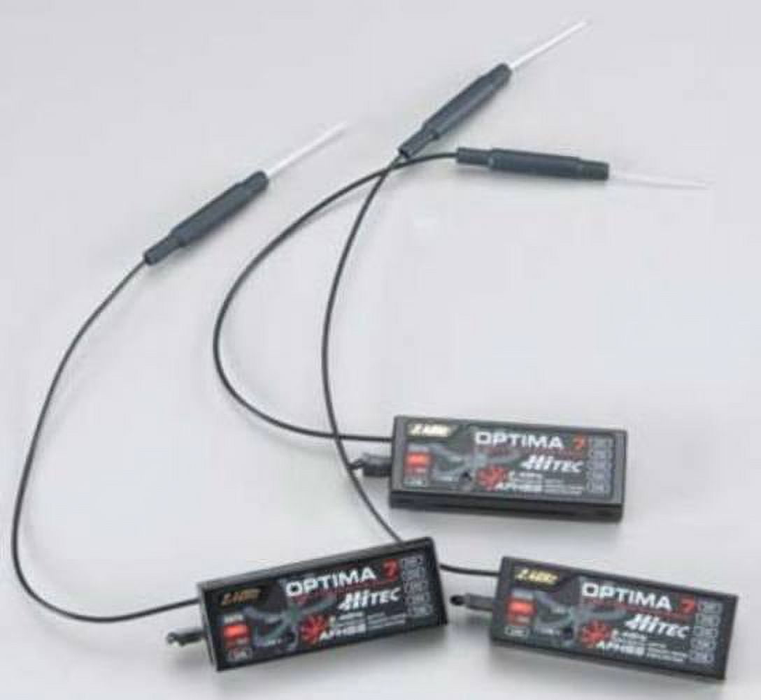 Hitec Rcd Hrc29432 Optima 7 - 7-Channel 2.4Ghz Receiver (Triple Pack ...