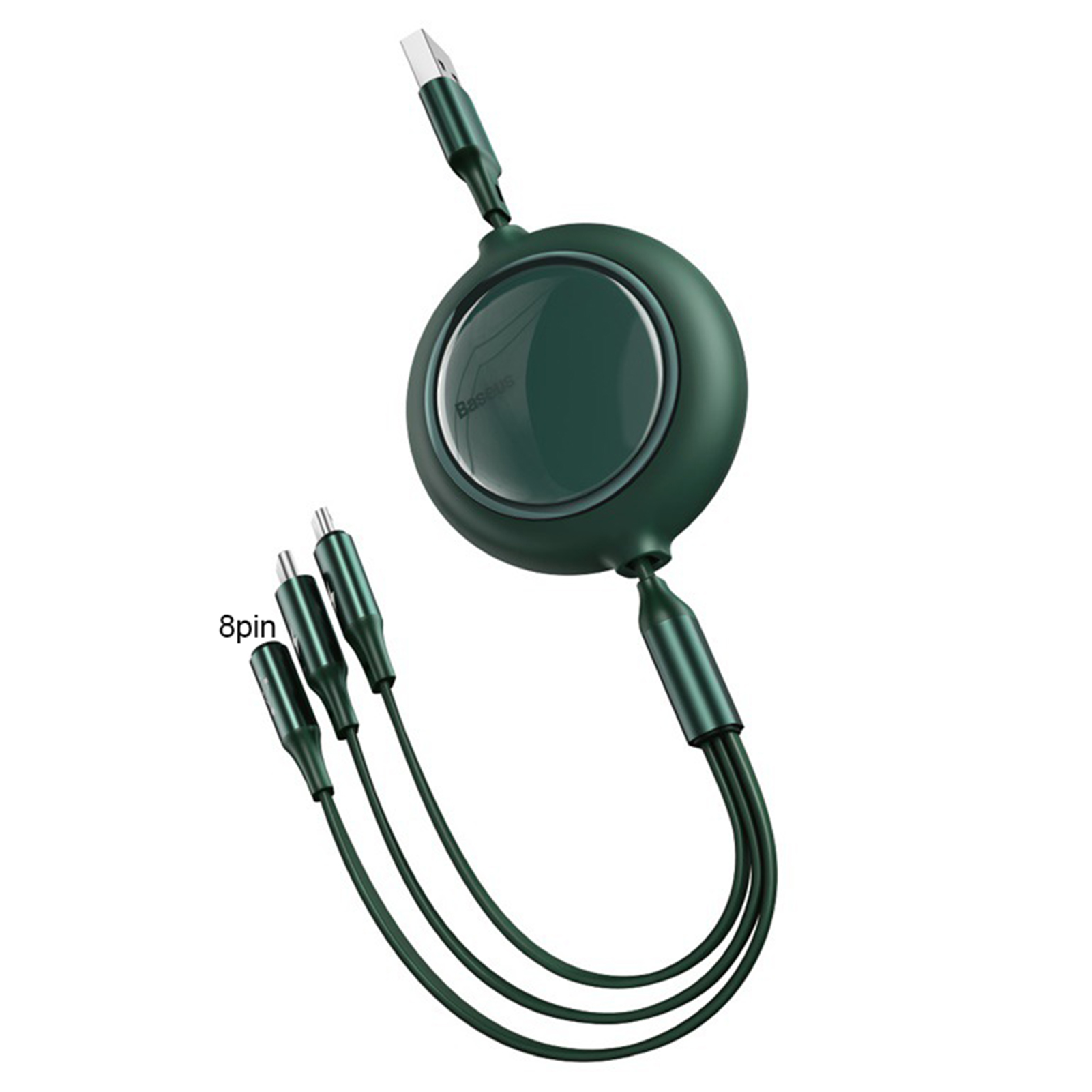 Hitech Multi Charging Cable 3 in 1 Portable Retractable Cell Phones ...