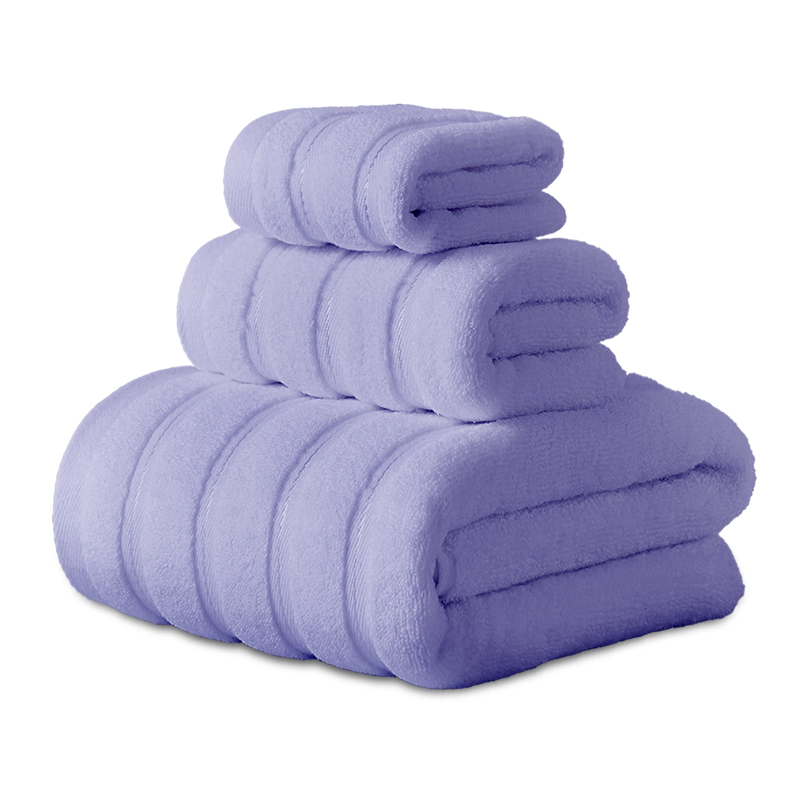 Hitime Bath Towel Sets of 3 Pieces, 1 Bath Towels 1 Hand Towels 1 ...