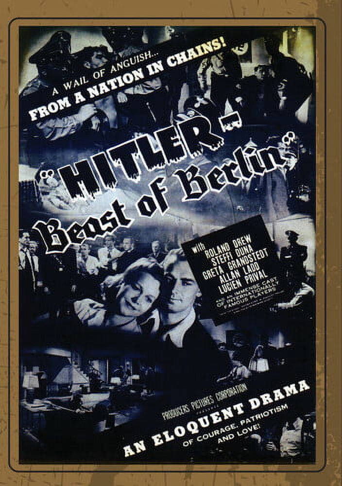 Hitler, Beast of Berlin (DVD), Sinister Cinema, Drama - Walmart.com