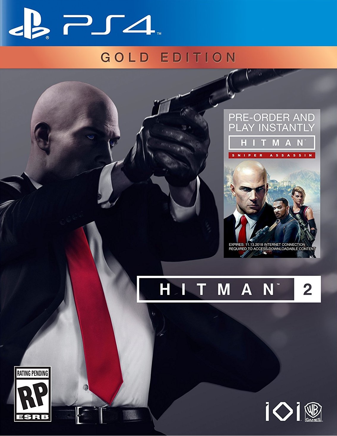 Hitman 2: Gold Edition, Warner Bros, PlayStation 4, 883929649495 ...