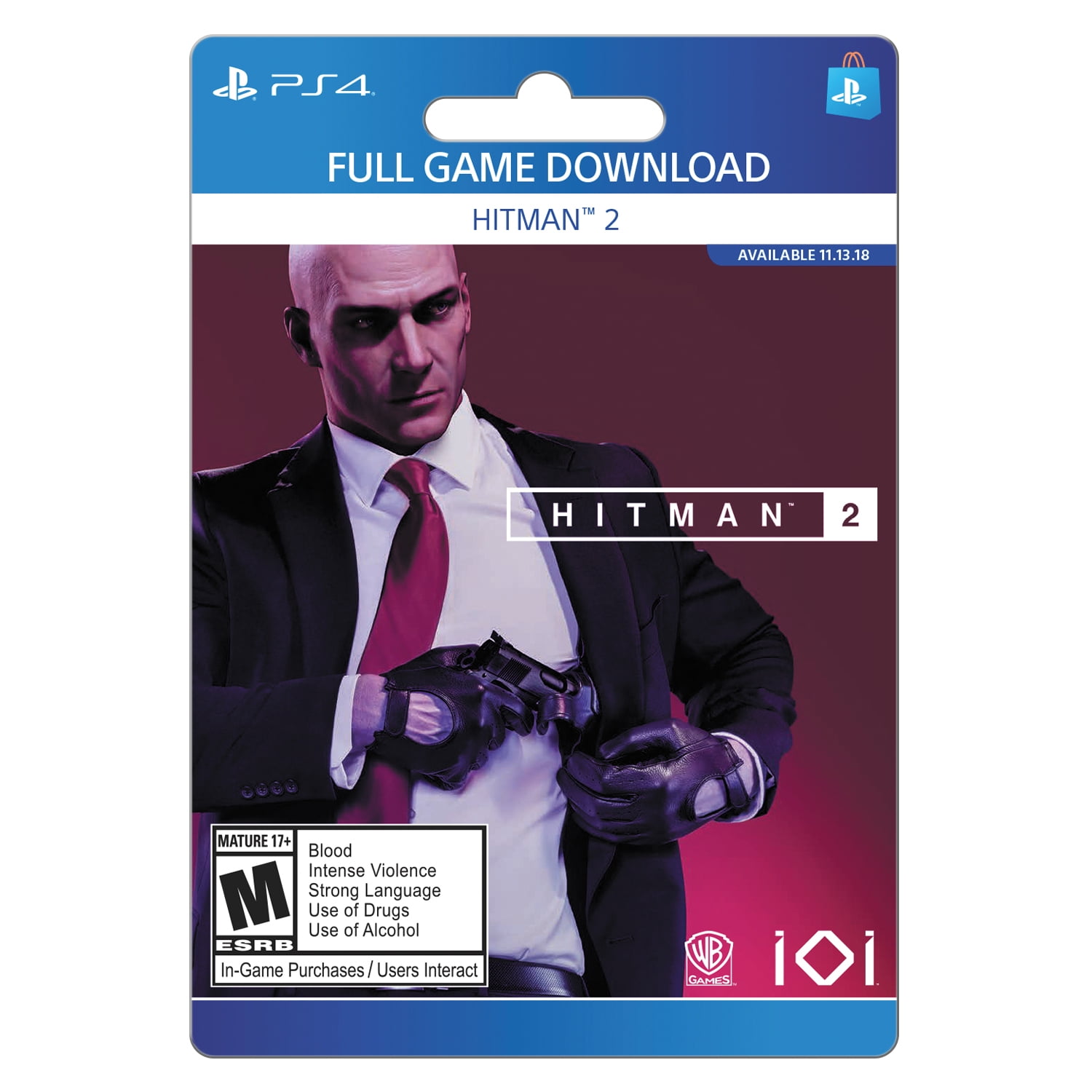 Hitman 2, Square Enix, Playstation, [Digital Download] - Walmart.com