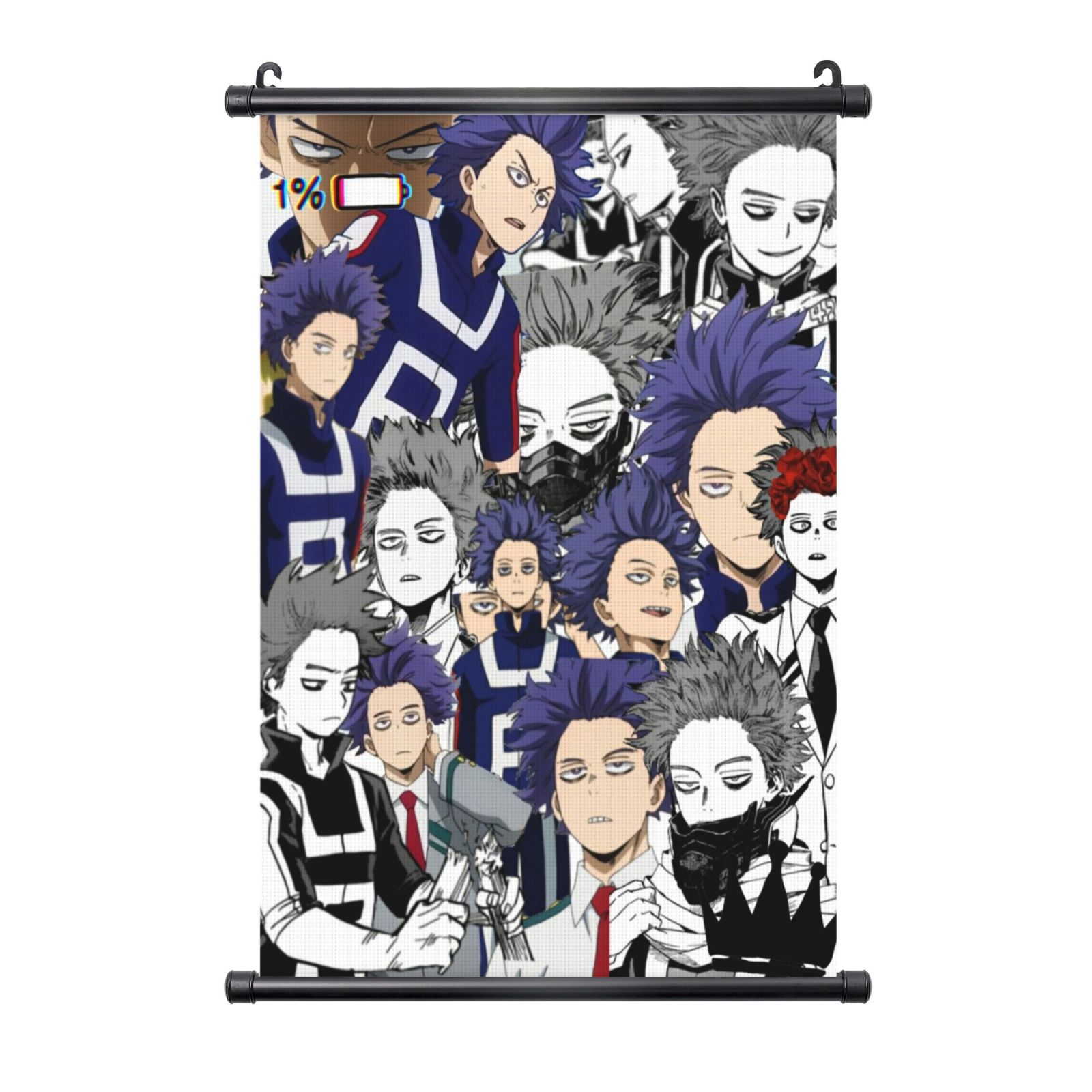Hitoshi Shinso Poster Plastic Shaft Wall Hanging Banner Painting Canvas ...