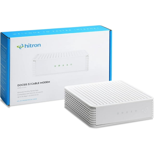 Hitron CODA DOCSIS 3.1 Cable Modem, Certified for Xfinity, Spectrum ...