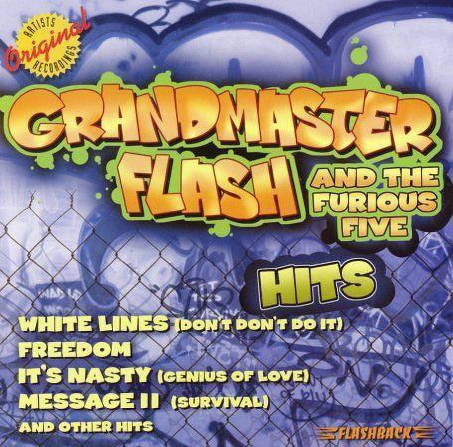 Pre-Owned - Hits by Grandmaster Flash (CD, 1999, Rhino Flashback (Label ...