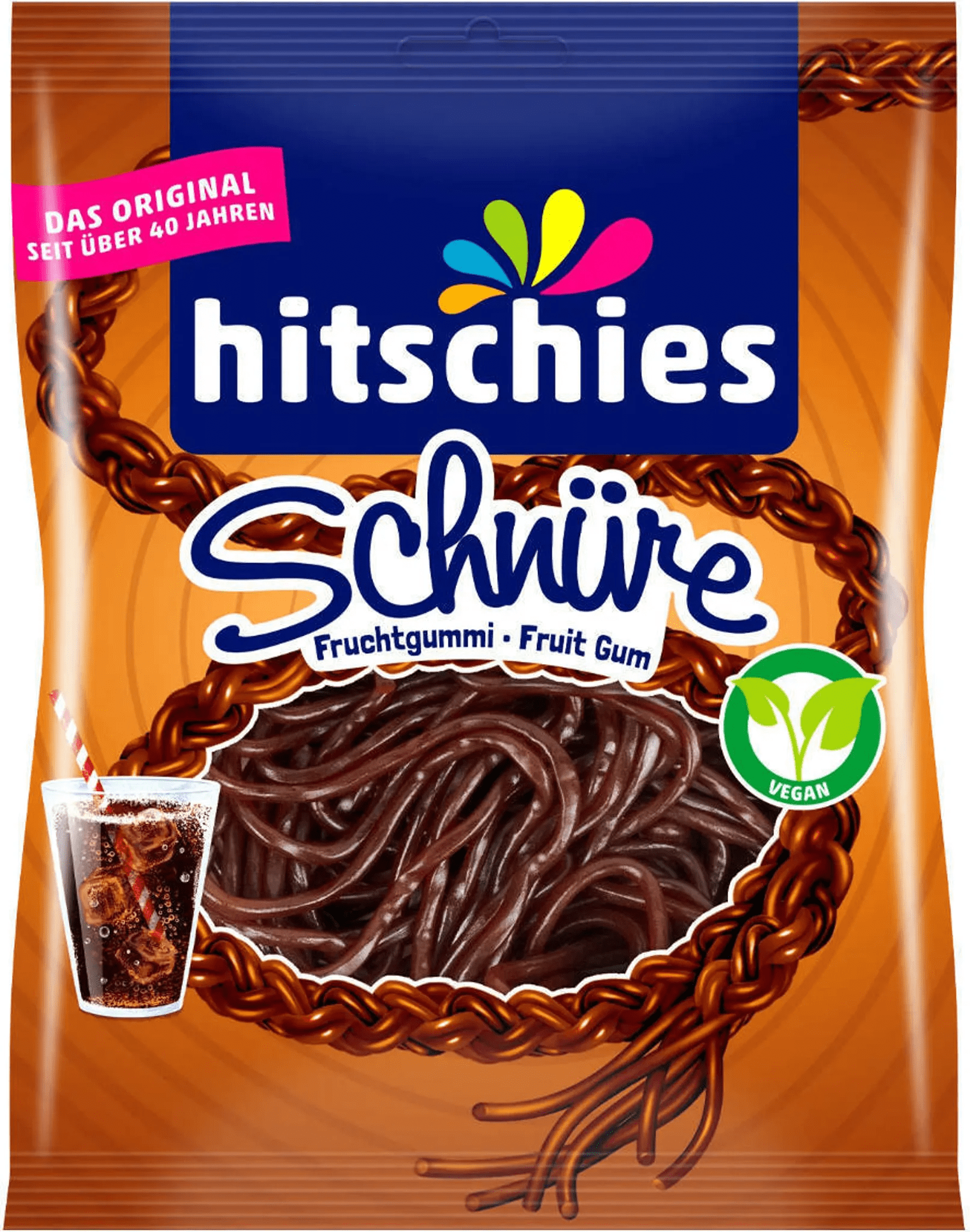 Hitschler Hitchies COLA chewy lace candies 125g/4.4 oz - Walmart.com