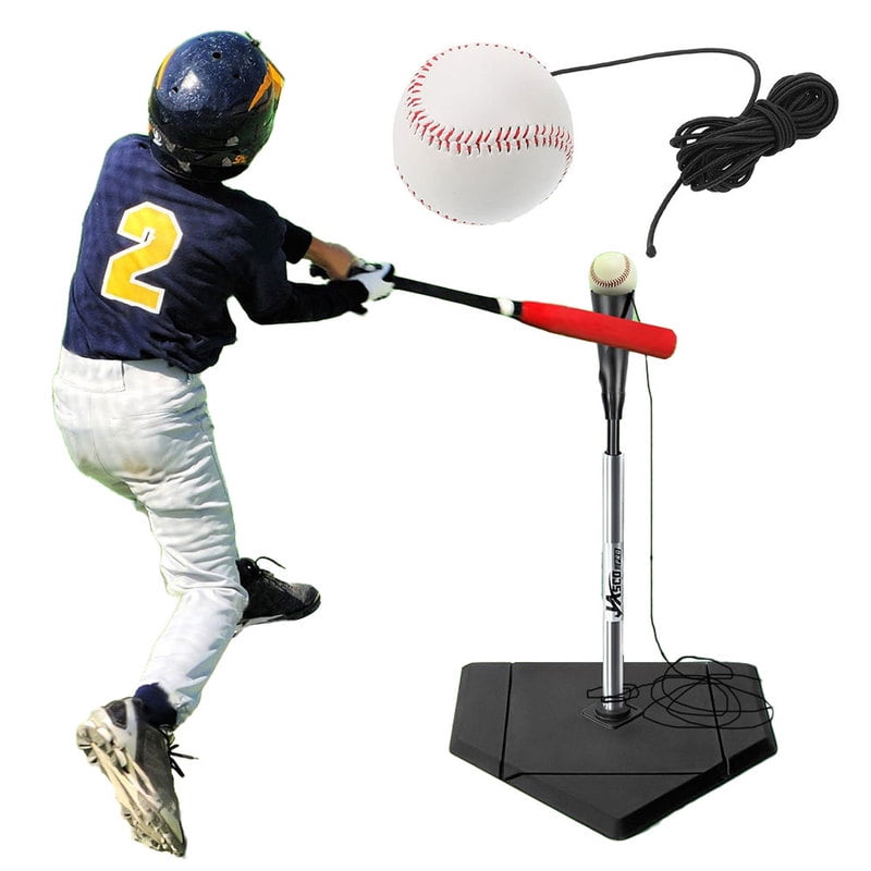 Hitting Practice Equipment with Elastic Rope Batting Swing Trainer ...