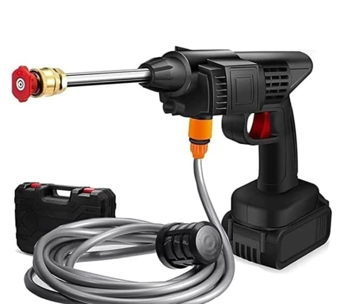 Hitwa Cordless 48V Electric High Pressure Car Washer Machine Handheld ...