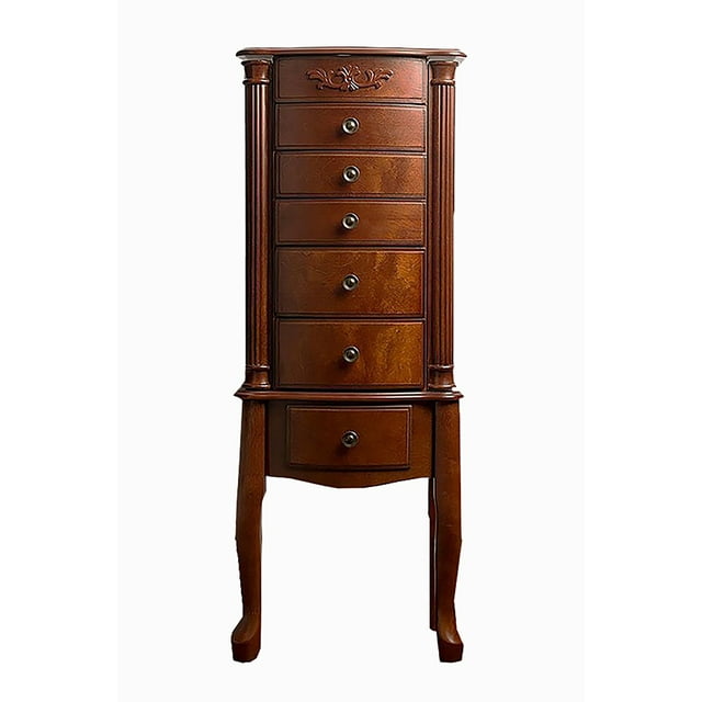 Hives & Honey Morgan Jewelry Armoire - Cherry - Walmart.com