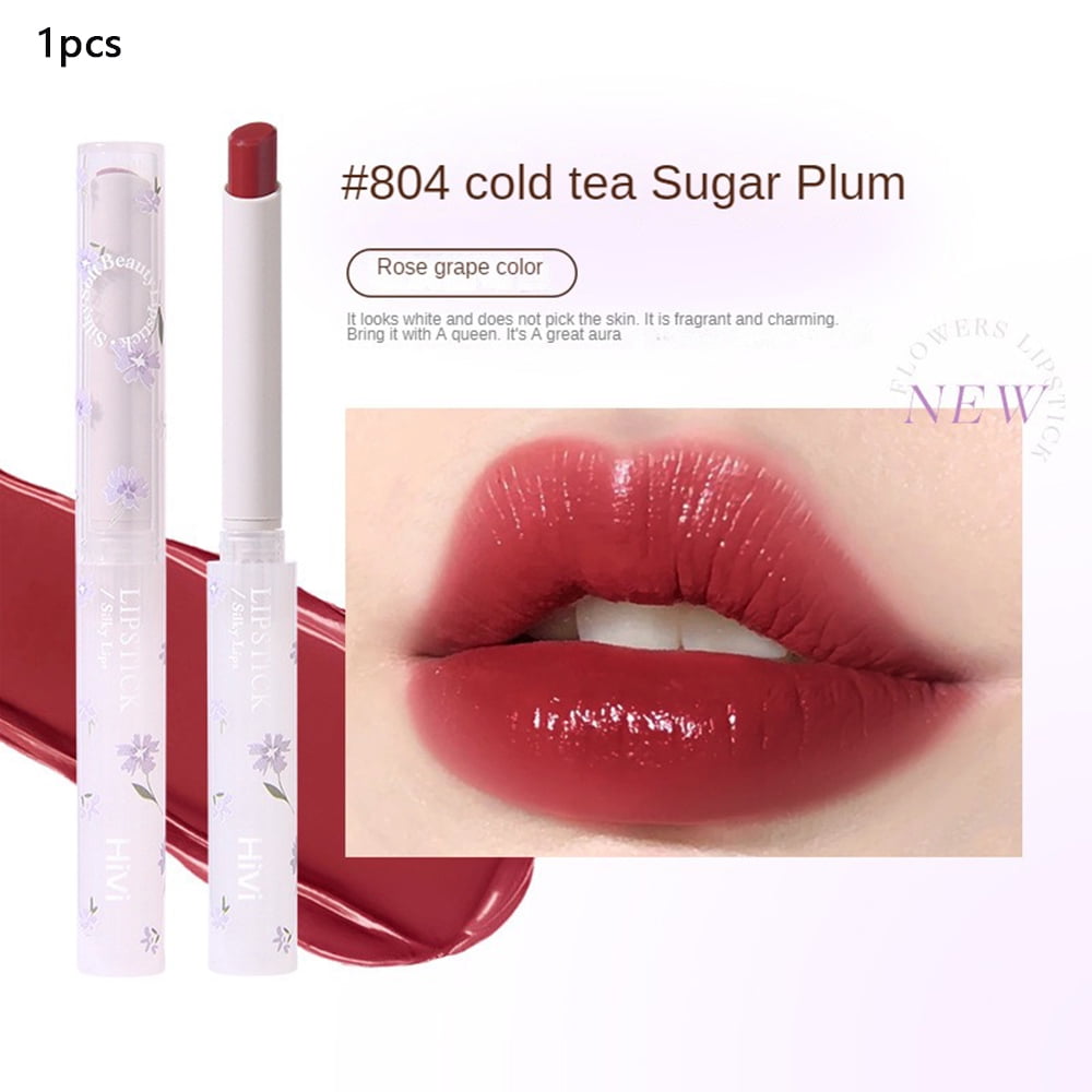 Hivi Flower Language Makeup Set Box Gift Box Velvet Lip Glaze Lipstick ...