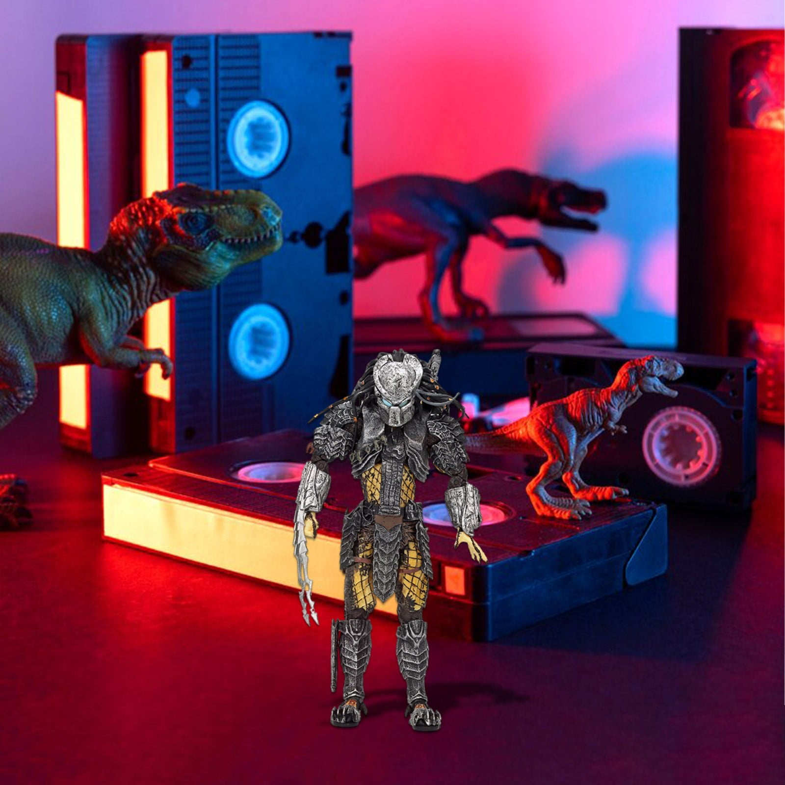 Hiy Toys Alien vs. Predator: Warrior Predator 1:18 Scale Action Figure ...
