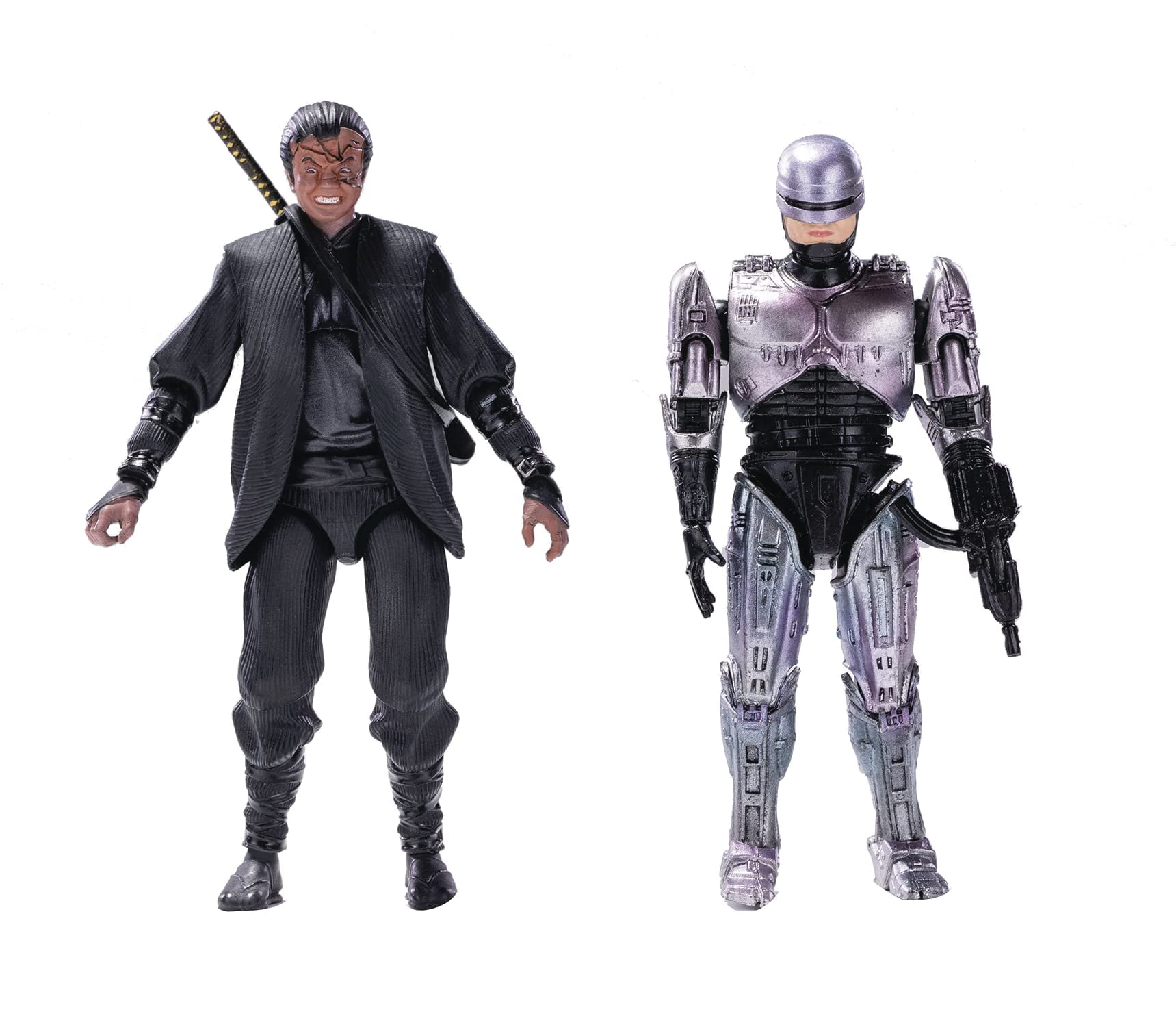 Hiya Toys Robocop Vs Otomo Px Edition 1:18 Scale Mini Action Figure Two ...