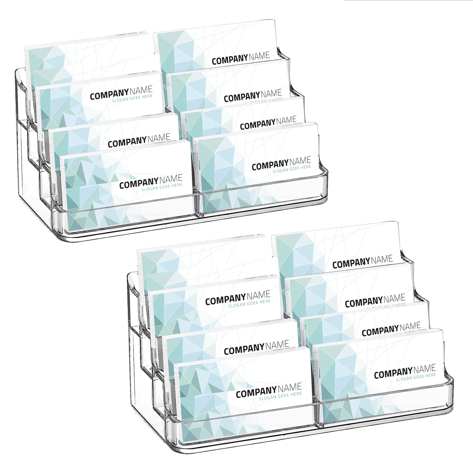 SagaSave Business Card Holder Name Card Case Display Stand for Offices ...