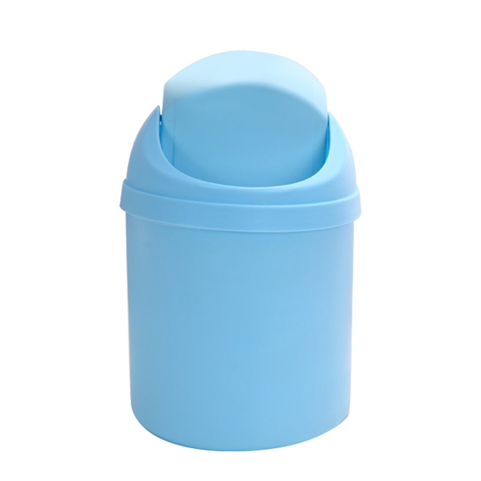 HizoeChu Mini Can with Lid | Bathroom Garbage Can | Mini Waste Bin Can ...