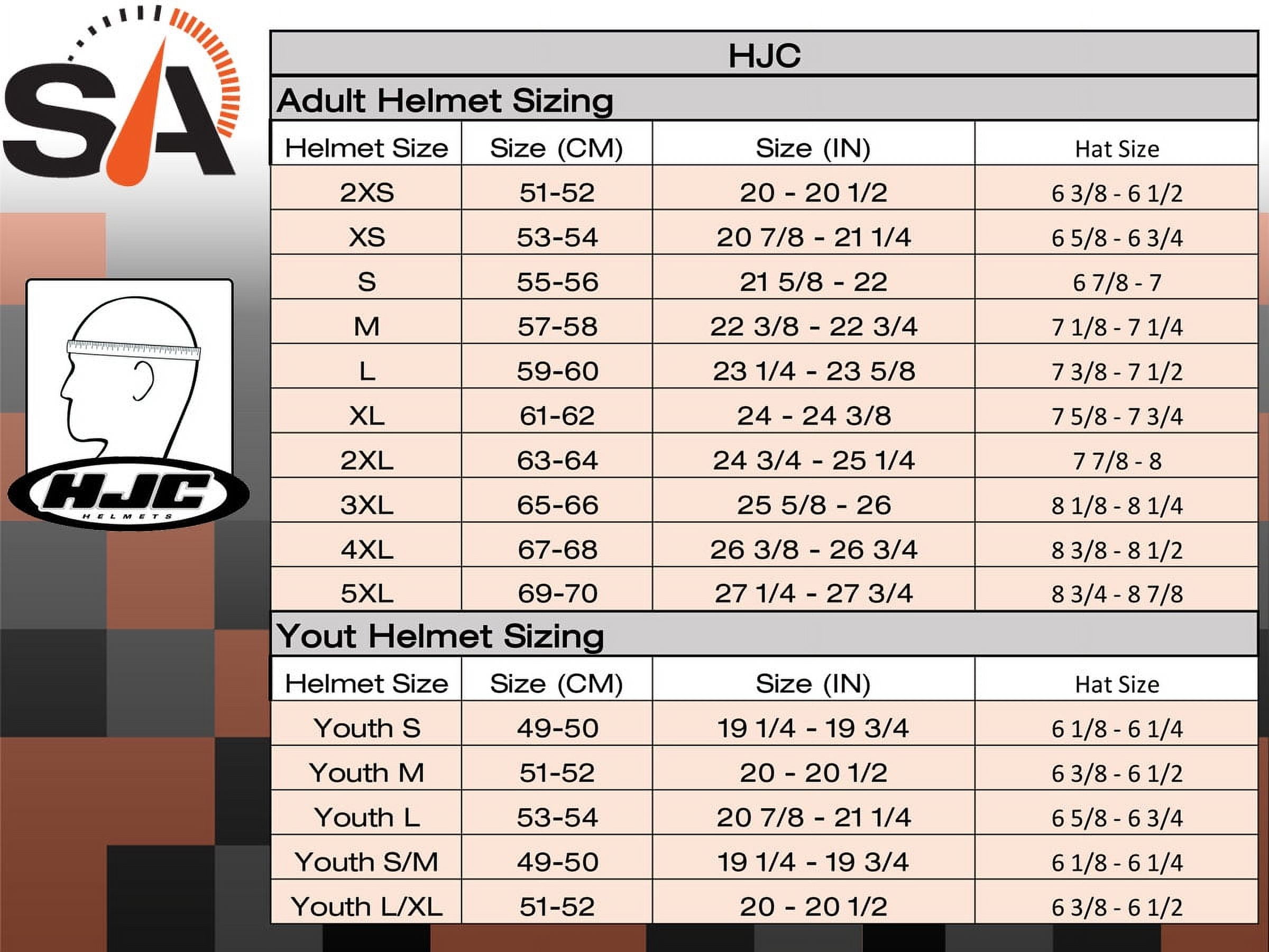 Hjc HJ-34 Pinlock Replacement Shield for C10 Helmets - Fire Red ...