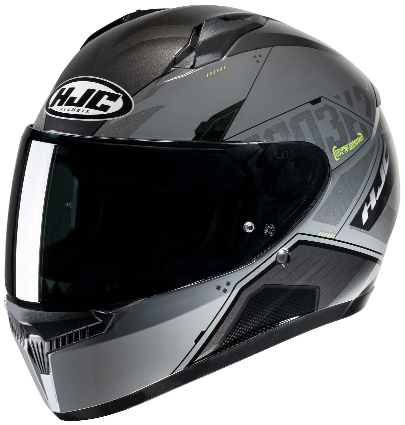 Hjc Helmets C10 Inka Helmet (Small, Hi-Viz Yellow (MC-3H)) - Walmart.com
