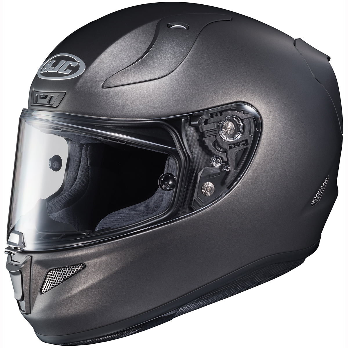 Hjc Rpha 11 Pro Semi Flat Titanium Street Motorcycle Helmet - Walmart.com