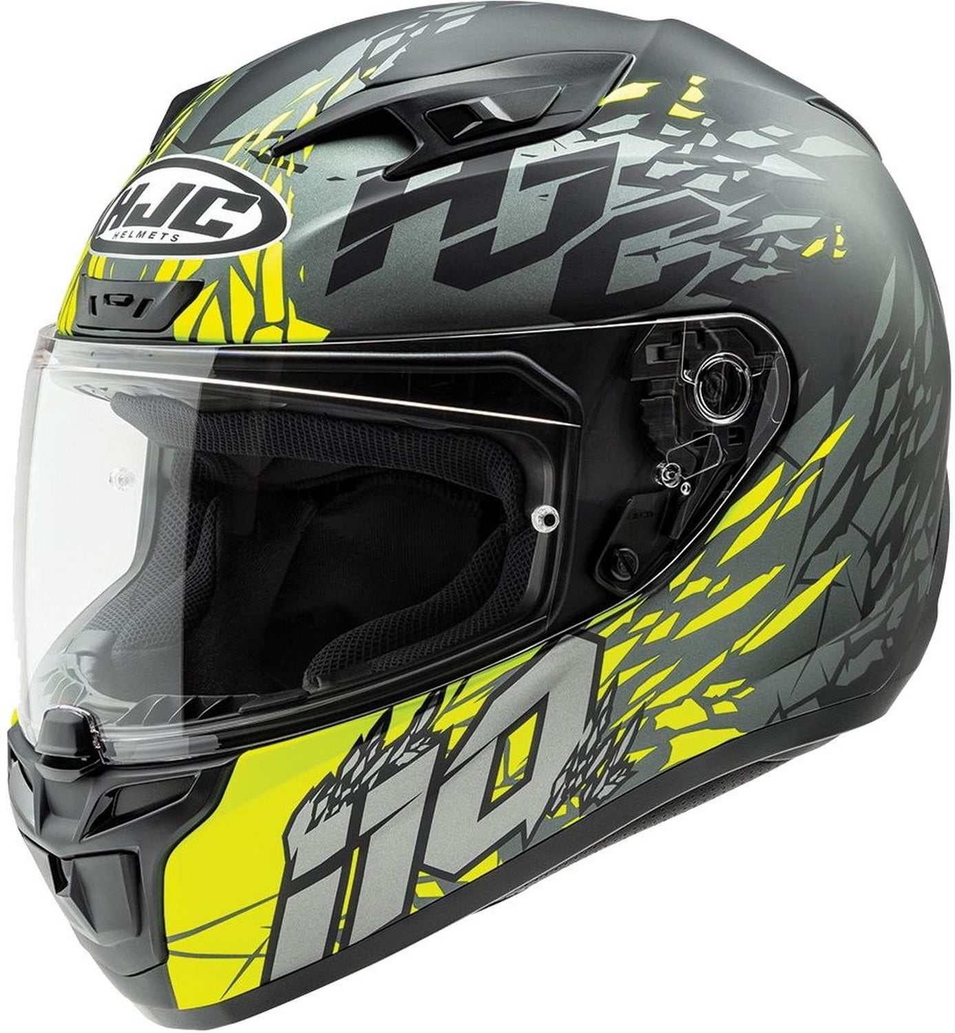 HJC i10 Pitfall Motorcycle Helmet Hi-Vis 4XL - Walmart.com
