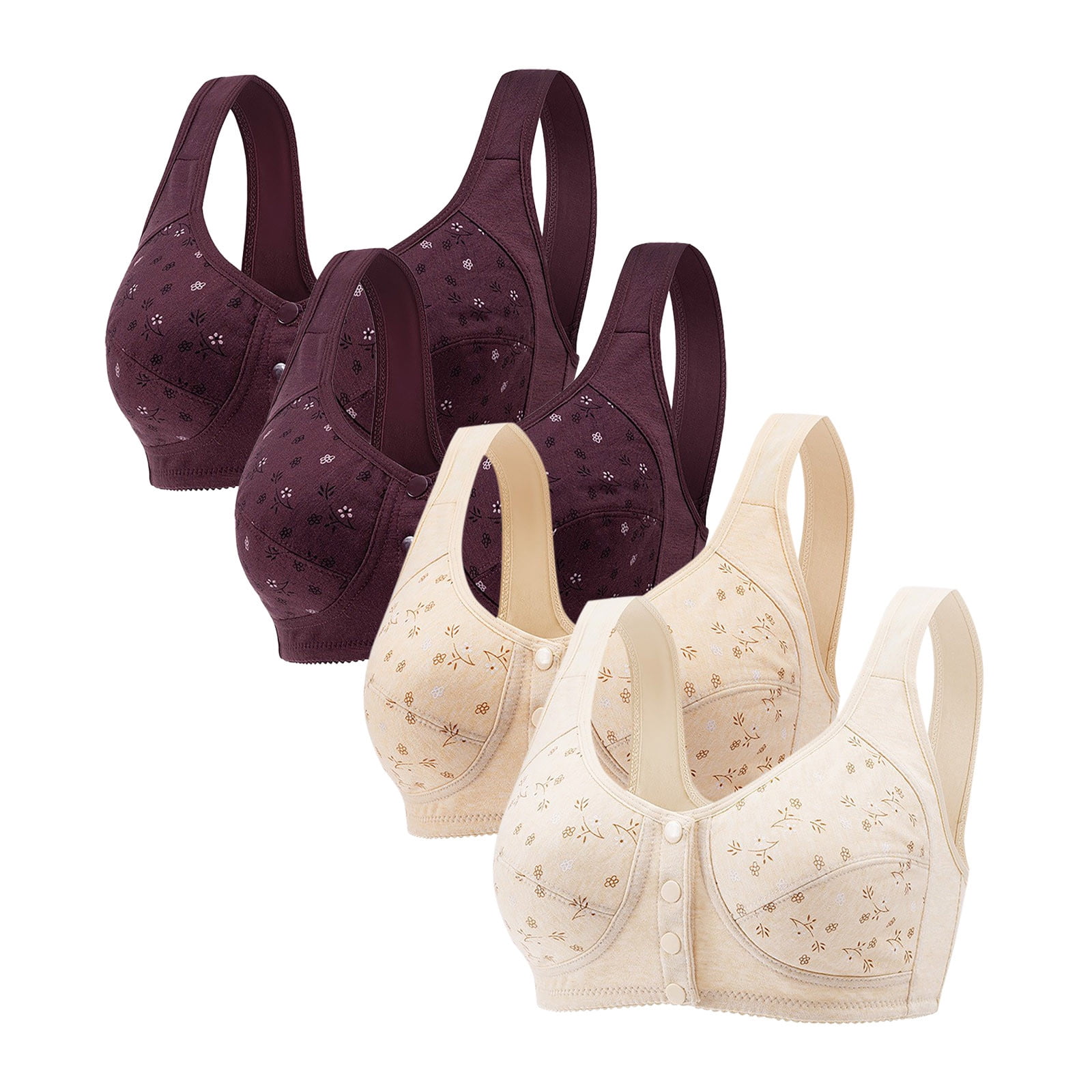 Hjlmsx Daisy Bras for Older Women 2025 Daisy Bra for Seniors Front ...