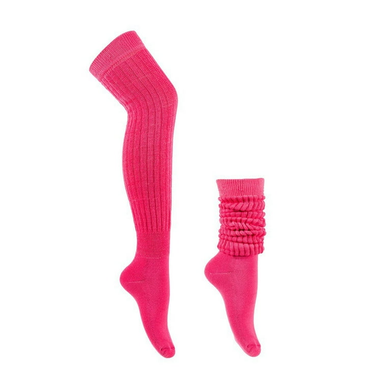 thick knitted socks material