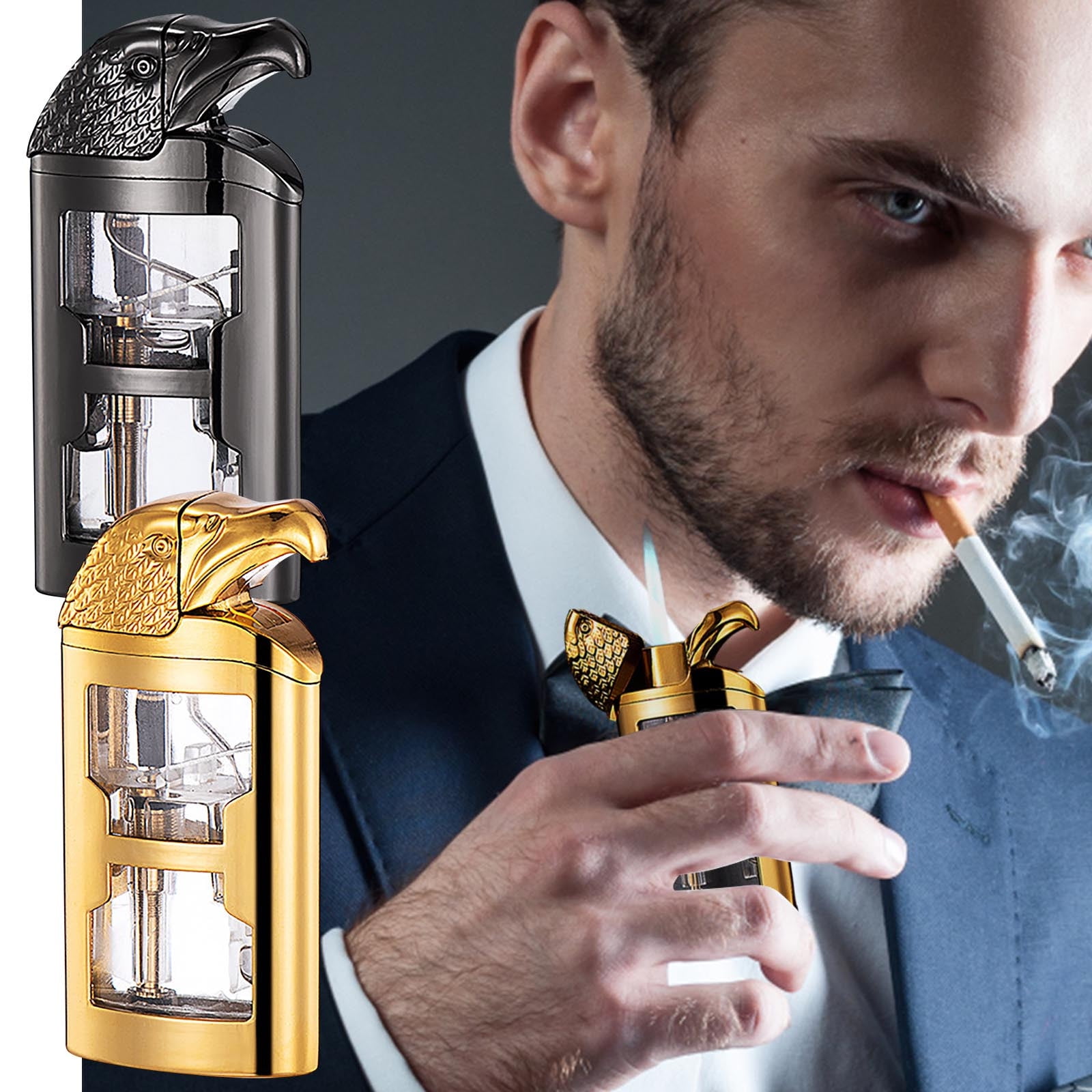 Hkapeg Vintage Trench Lighter Lighter Vintage Steam Punk Lighter-cool ...