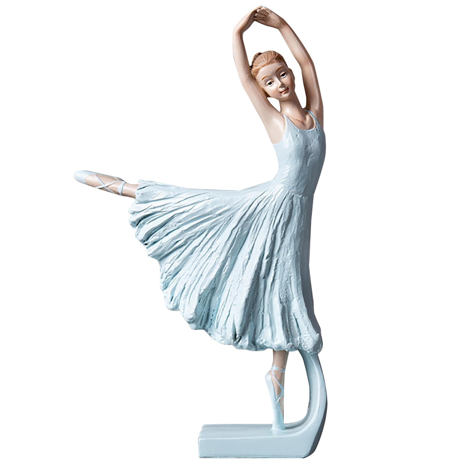 Hlandsky Ballerina Girl Figurines Ballet Dancer Statue Art Sculpture ...