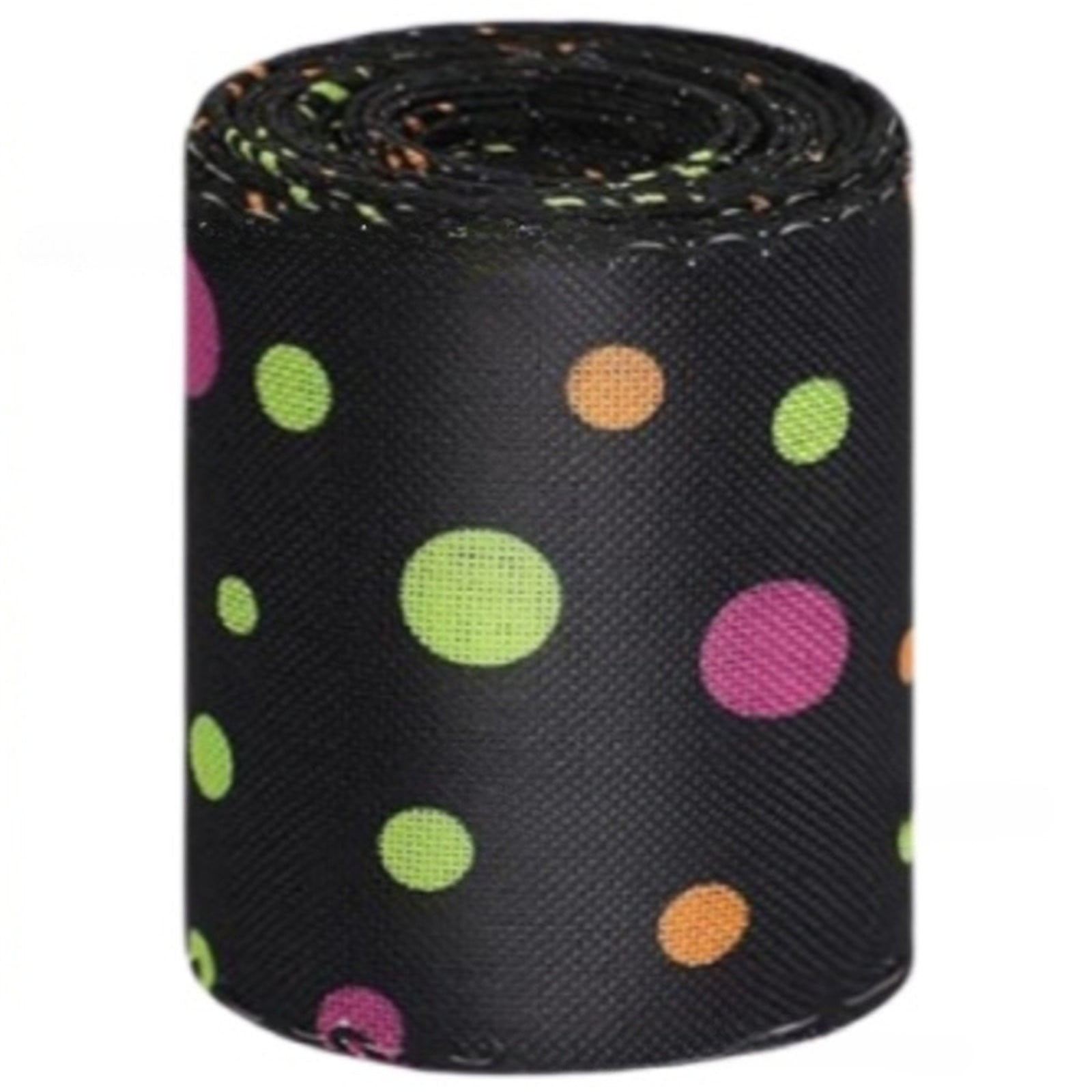 Hlandsky Halloween Wired Edge Ribbons Bat Printed Ribbon Witch Legs Hat ...