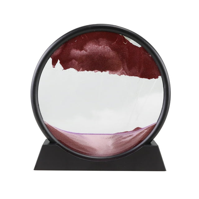 Hlandsky Hourglass 3d Natural Landscape Flowing Sand Picture Moving