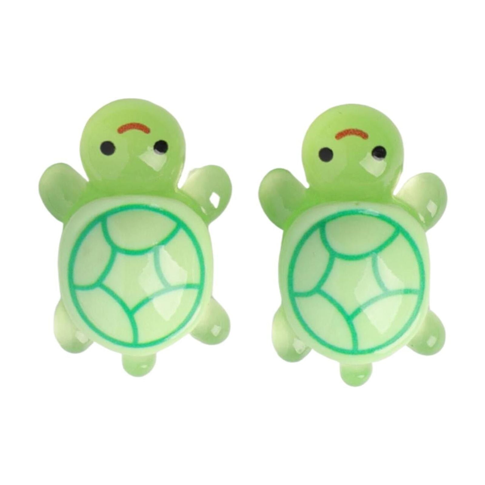Hlandsky Mini Resin Animals Sea Turtle Figurines, Miniature Cute Turtle ...