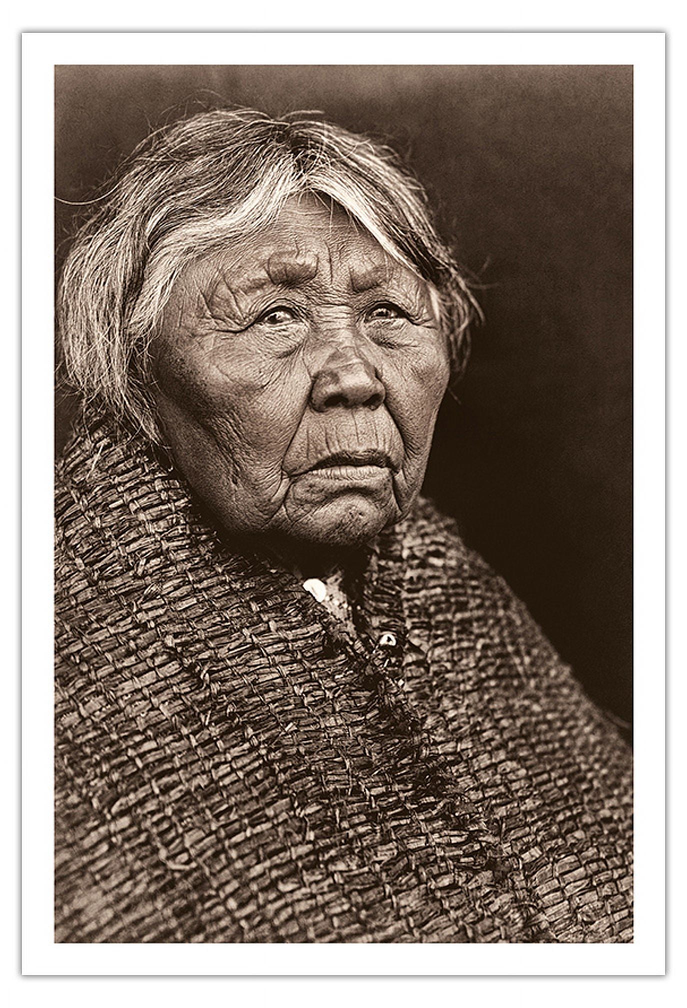 Hleastunuh Skokomish - Twana Native Woman - North American Indians - Vintage B&W Historical ...