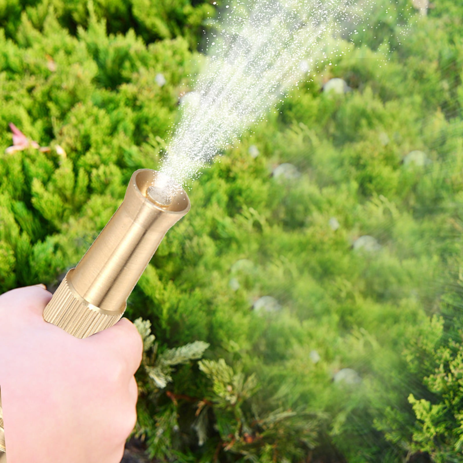 Hliday sales Lmueinov 4 Branch Pipe Connected To Copper Straight Spray Garden Car Wash Tool In ...