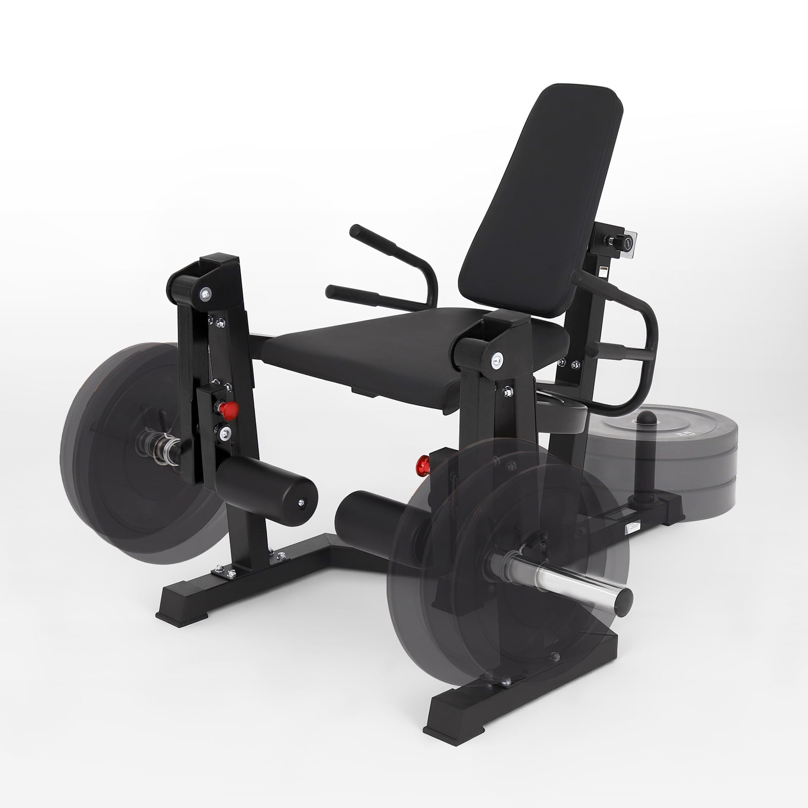Hlivelood 3 in 1 Leg Extension and Curl Machine, Seated Leg Extension ...