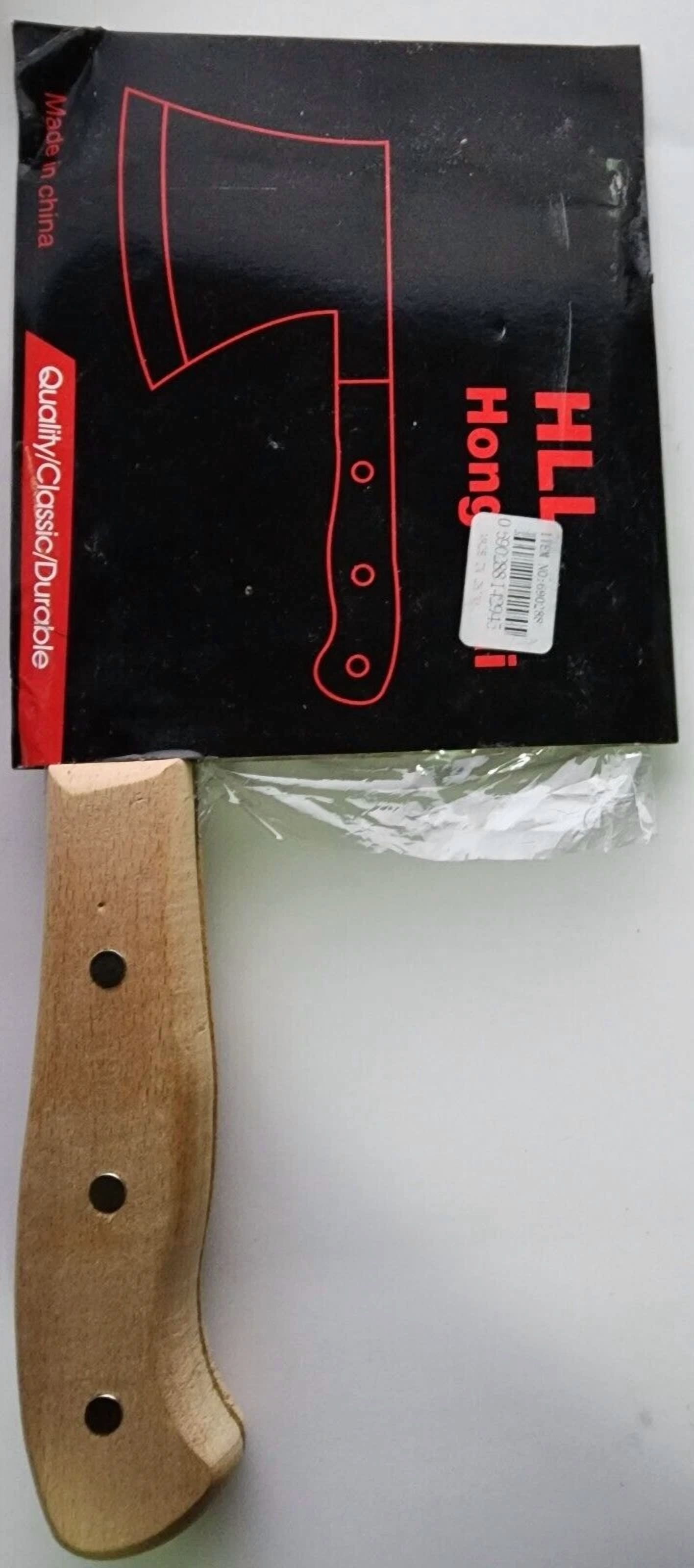 Hll Honglilai 6 Inch Meat Cleaver, Butcher Knife Heavy Duty Bone ...