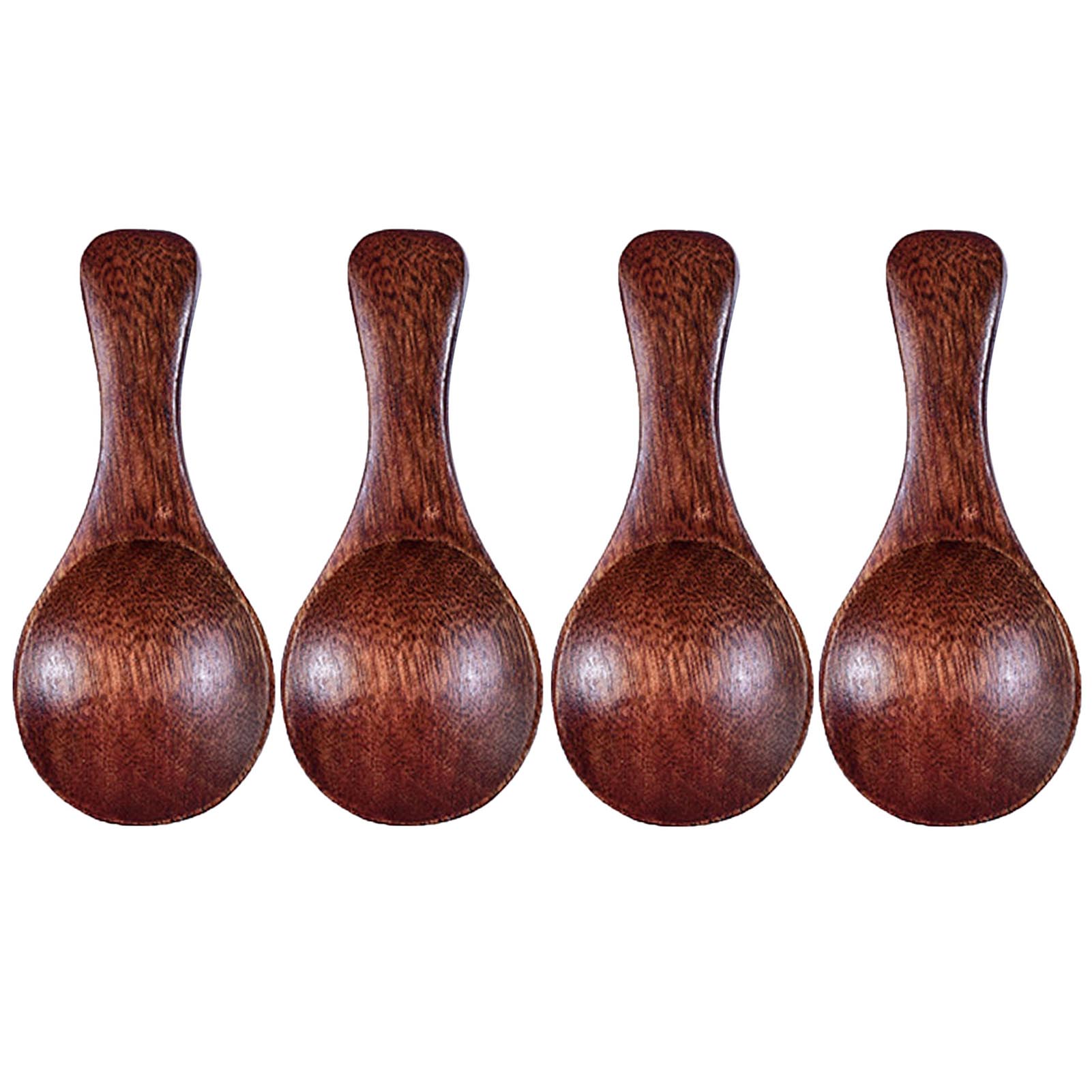 Hloma 4Pcs/Set Short Handle Smooth Food Grade Children Spoons Mini ...