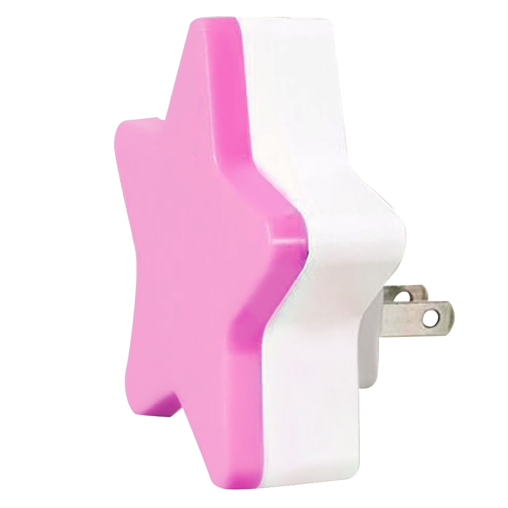 Hloma EU/US Plug Star LED Night Light Sensor Control Baby Sleeping Lamp ...