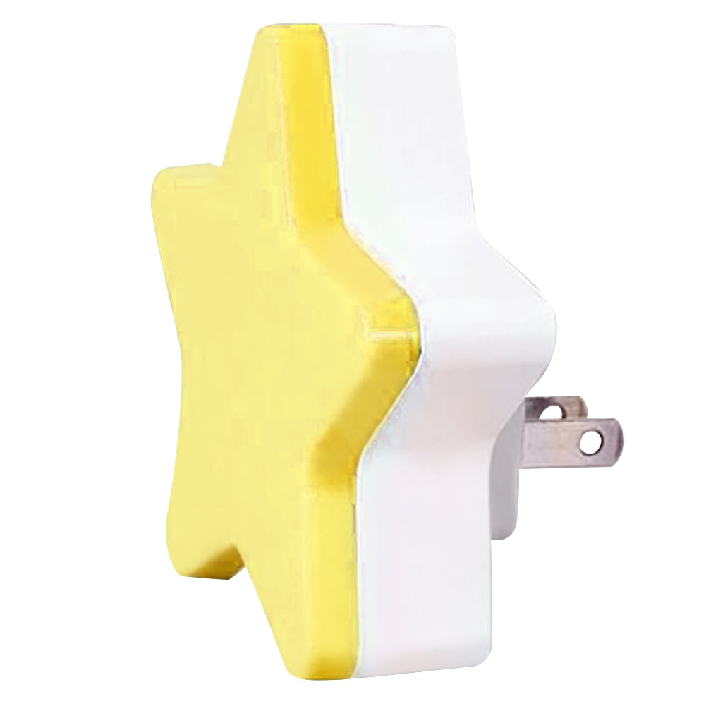 Hloma EU/US Plug Star LED Night Light Sensor Control Baby Sleeping Lamp ...