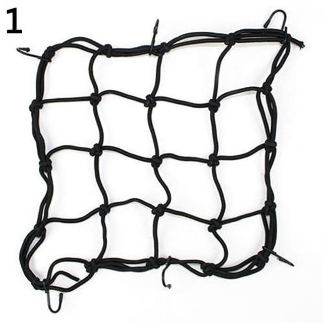 Hloma Motorcycle 6 Hook Mesh Bag String Sundries Helmet Luggage Holder ...